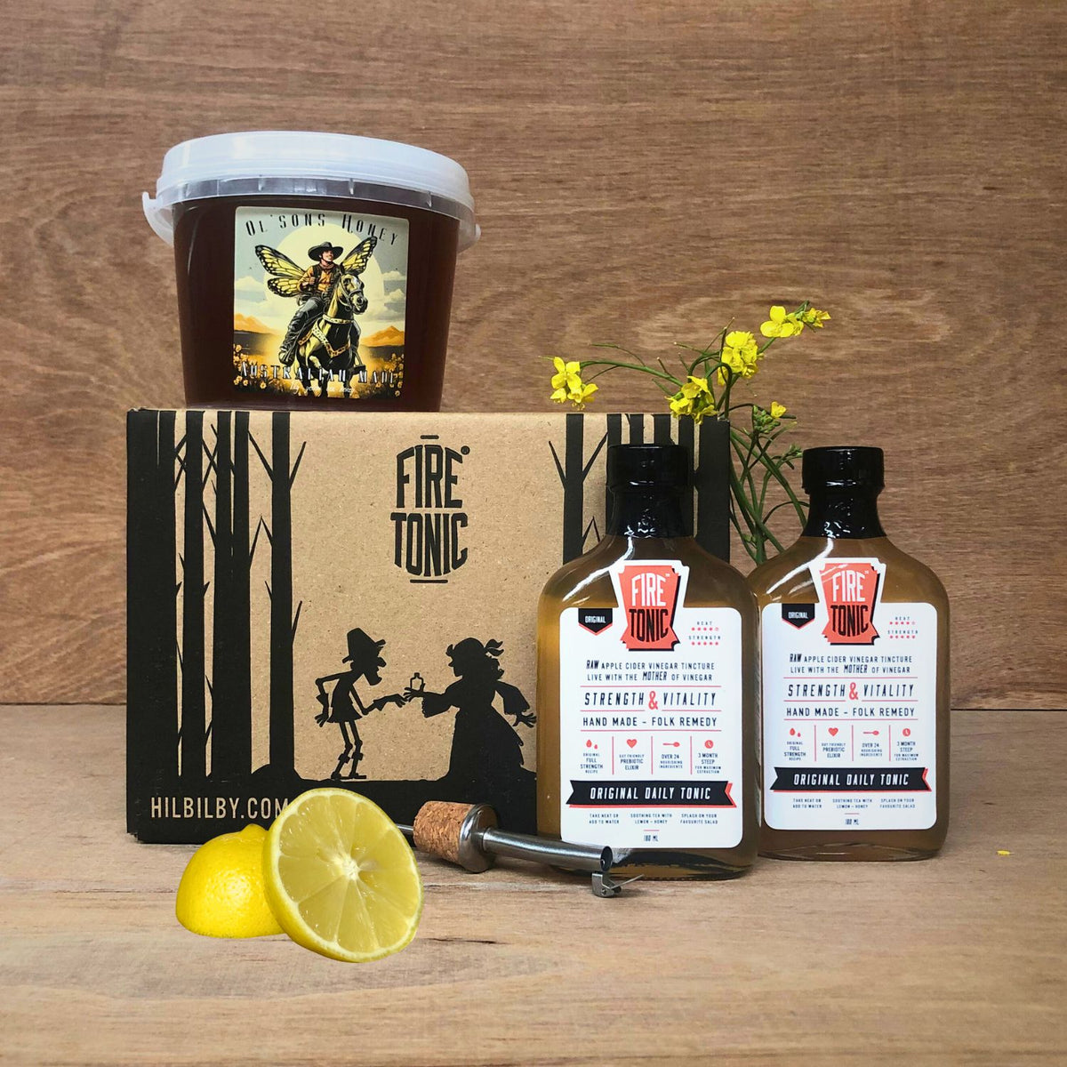 Fiery Tea Tonic Box | Hilbilby Cultured Food